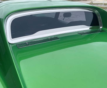 C3 Corvette Coupe Rear Flat Back Window Frame Polished by American Car ...
