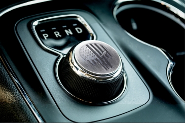 Patriot Skull Dial Shifter Plate | American Car Craft