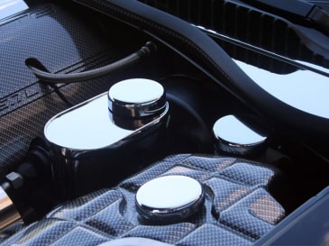 97-13 C5+C6 Corvette Fluid Cap Cover Set Chrome 6Pc