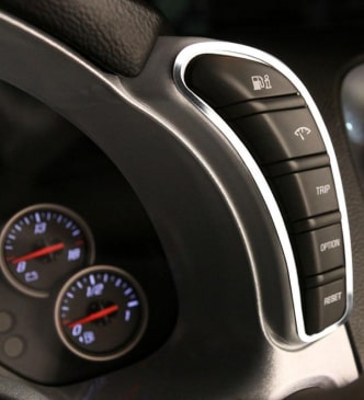 American Car Craft - C6 Corvette Dash Trim Kit 9Pc, Brushed Stainless