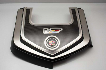 2006-2015 Cadillac CTS-V - Carbon Fiber Style Engine Shroud Kit ...