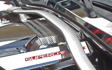 American Car Craft - Camaro Supercharger Plenum Cover Perforated ZL1 ...