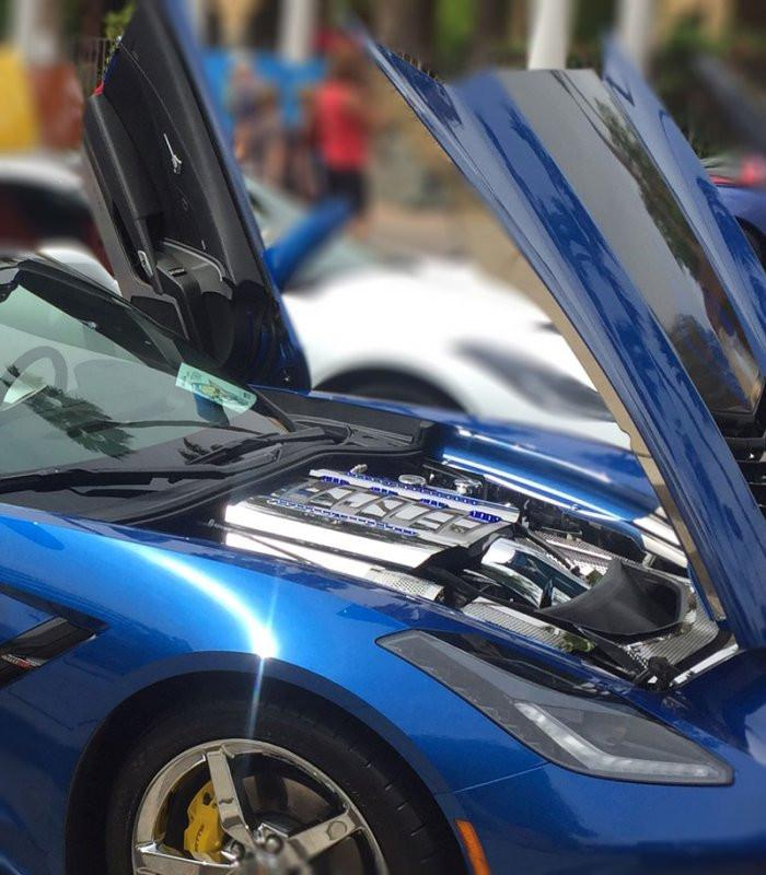 Shop our C7 Corvette Stingray Plenum Covers by American Car Craft