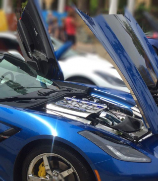 Shop our C7 Corvette Stingray Plenum Covers by American Car Craft