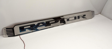 2017-18 Ford Raptor Center "Raptor" Grill + Slash | American Car Craft