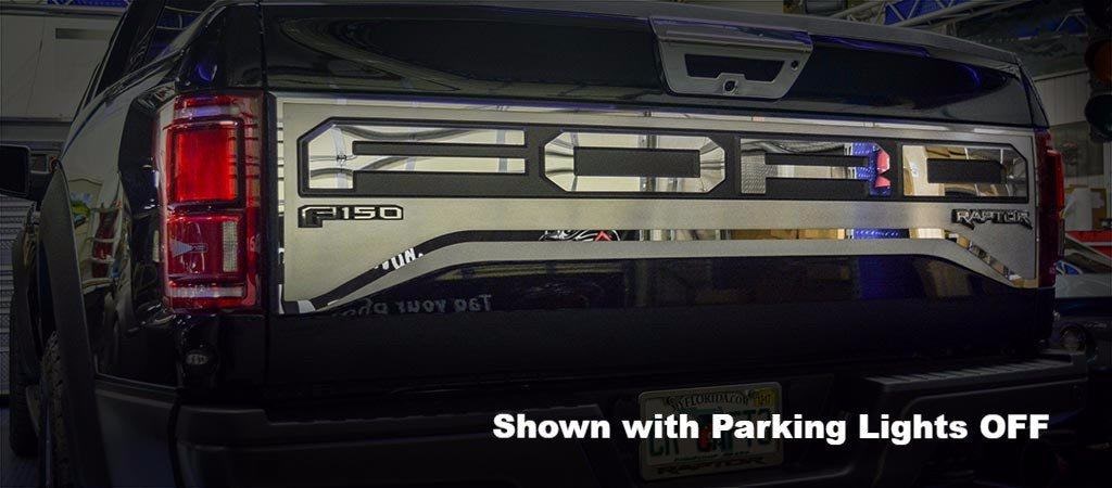 2017-2018 Ford Raptor - Factory Tailgate Upgrade | Premium Stainless ...