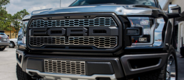 2017-2018 Ford Raptor - Upper Grille Overlays | American Car Craft