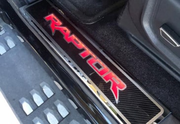 2017-2020 Ford Raptor Front Carbon Fiber/Fiberglass Door Sills