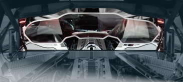 2020-2024 C8 Corvette Polished Stainless Rear Window Frame by American ...