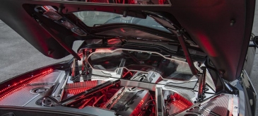 2020-2024 C8 Corvette Polished Stainless Rear Window Frame by American ...