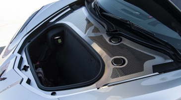 American Car Craft - C8 Corvette Front Wiper Cowl w/Perforated Insert ...