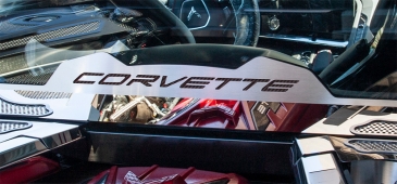 C8 Corvette Coupe Show Style Rear Window Frame Trim Kit by American Car ...