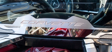 C8 Corvette Coupe Show Style Rear Window Frame Trim Kit by American Car ...