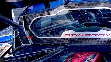 C8 Coupe Corvette Coupe Show Style Rear Window Accents by American Car ...