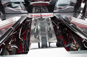 C8 Corvette Lower Rear Window Accents 'STINGRAY' Style by American Car ...