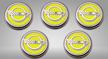 1984-1996 C4 Corvette C4 Style Fluid Cap Cover Sets | Automatic ...