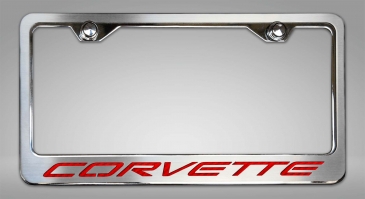 American Car Craft - Corvette License Plate Frame for C5