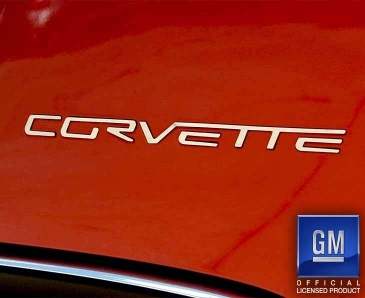 American Car Craft - C6 Corvette - Rear Bumper CORVETTE Letter Set ...