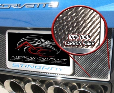 Shop our C7 Corvette Stingray Tag Back Plates by American Car Craft