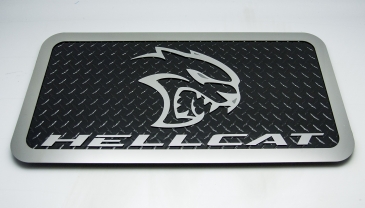 Dodge Challenger Hellcat Diamond Plate Car Show Display by American Car ...