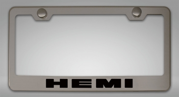 Custom HEMI License Plate Frame | American Car Craft