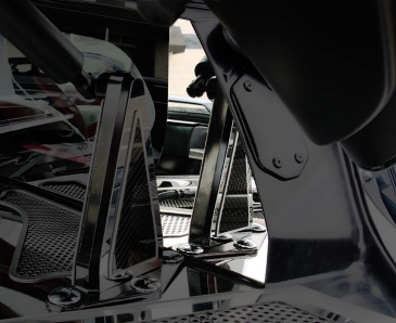 C8 Coupe Corvette Coupe Show Style Rear Window Accents by American Car ...