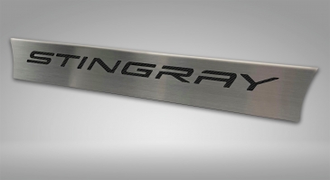 C8 Corvette Lower Rear Window Accents 'STINGRAY' Style by American Car ...