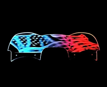 SSR Windjammer Lit Flag Style by American Car Craft