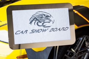 Stainless Steel Car Show Display Stand with Optional Storage Bag ...