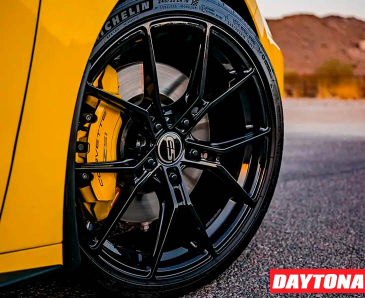 Shop E5 Wheels - Daytona Gloss Black Base for C8 Corvettes