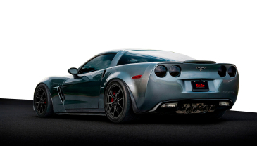 Shop E5 Wheels - Daytona Gloss Black Base for C6 Corvettes