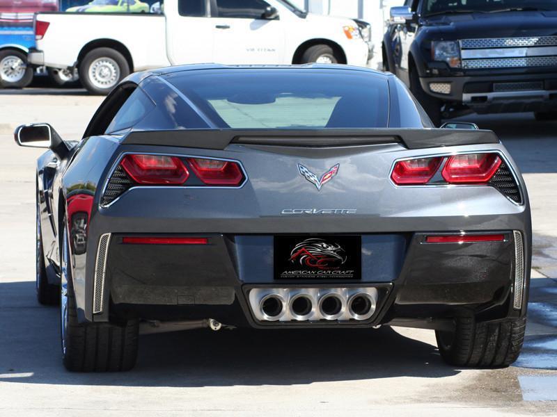 C7 Corvette Stingray Exhaust Filler Panels - American Car Cr