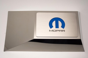 Challenger/Charger Fuse Box Cover Plate with MOPAR M Logo