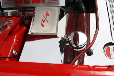 2008-2015 Challenger/2005-2015 Charger - Fuse Box Cover Plate with R/T ...