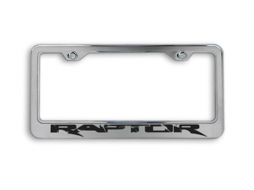 Ford Raptor - License Plate Frame with Laser Etched RAPTOR Lettering ...