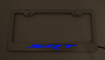 Custom Dodge SRT License Plate Frame | American Car Craft