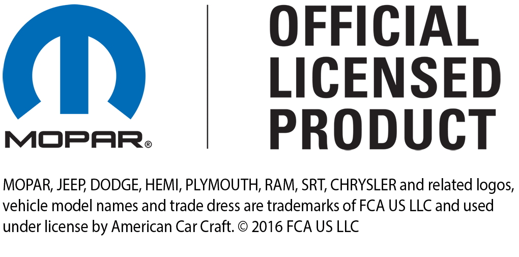 Mopar Officially Licensed Deluxe Cap Sets - American Car Cra