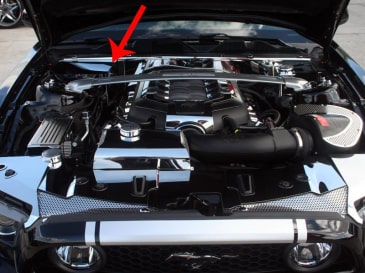 American Car Craft - Mustang Battery Cover V8 & GT 5.0 2011-2012