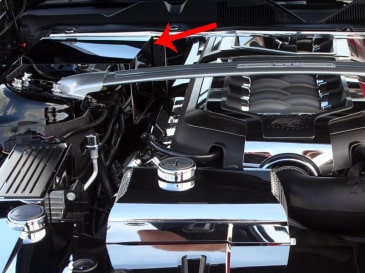 American Car Craft - Mustang Battery Cover V8 & GT 5.0 2011-2012