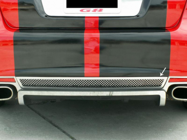 American Car Craft - Grille Laser Mesh Rear Valance Diffuser Base GT ...
