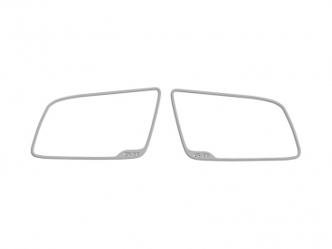 American Car Craft - Mirror Trim Brushed Side View GT: Pontiac G8 2008-2009