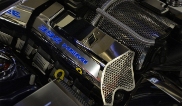 Dodge Challenger Fuel Rail Covers with Automatic 392 HEMI Inlay ...